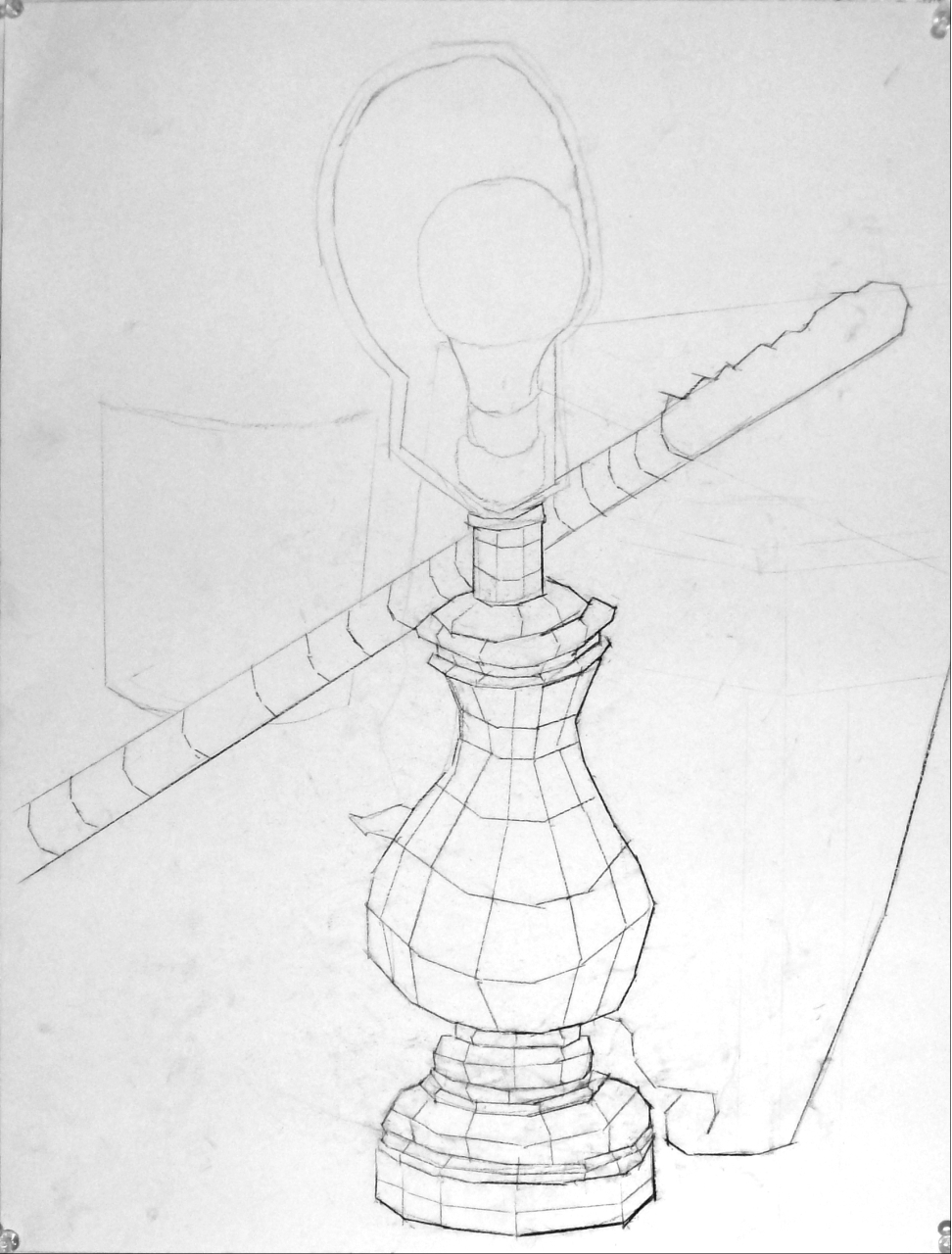Basic Drawing 1: Planar Still Life Examples