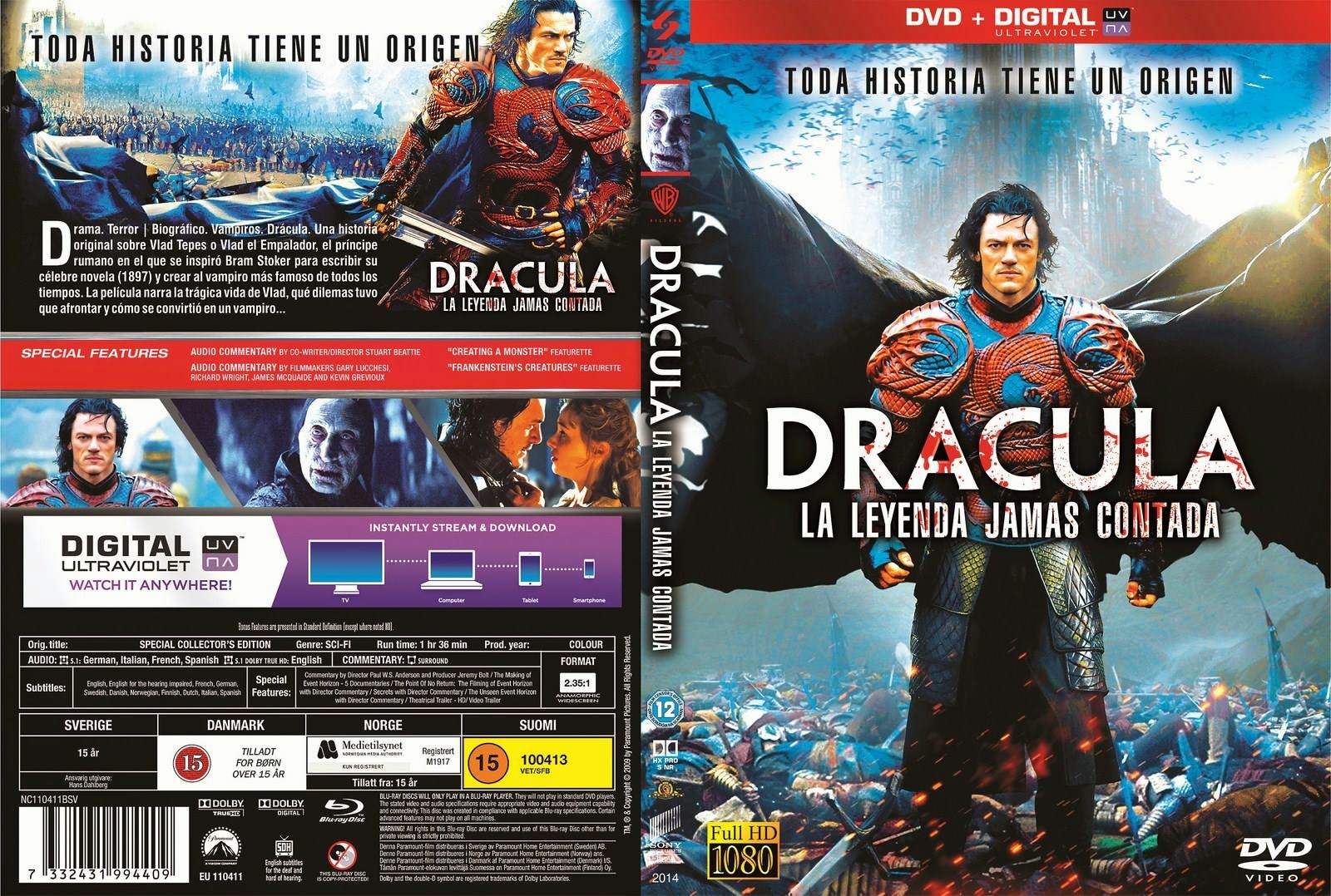 Cover: Dracula Untold dvd