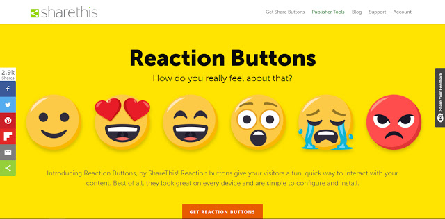 Blogger Emoji Tepki Botunları Eklentisi - BP