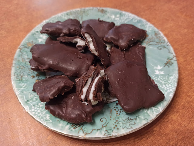 Chocolats à la menthe façon After Eight