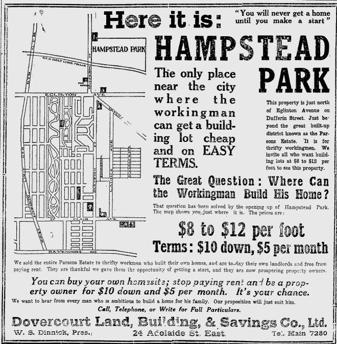 Pioneer & Vintage Advertisements: Vintage Toronto advertisements