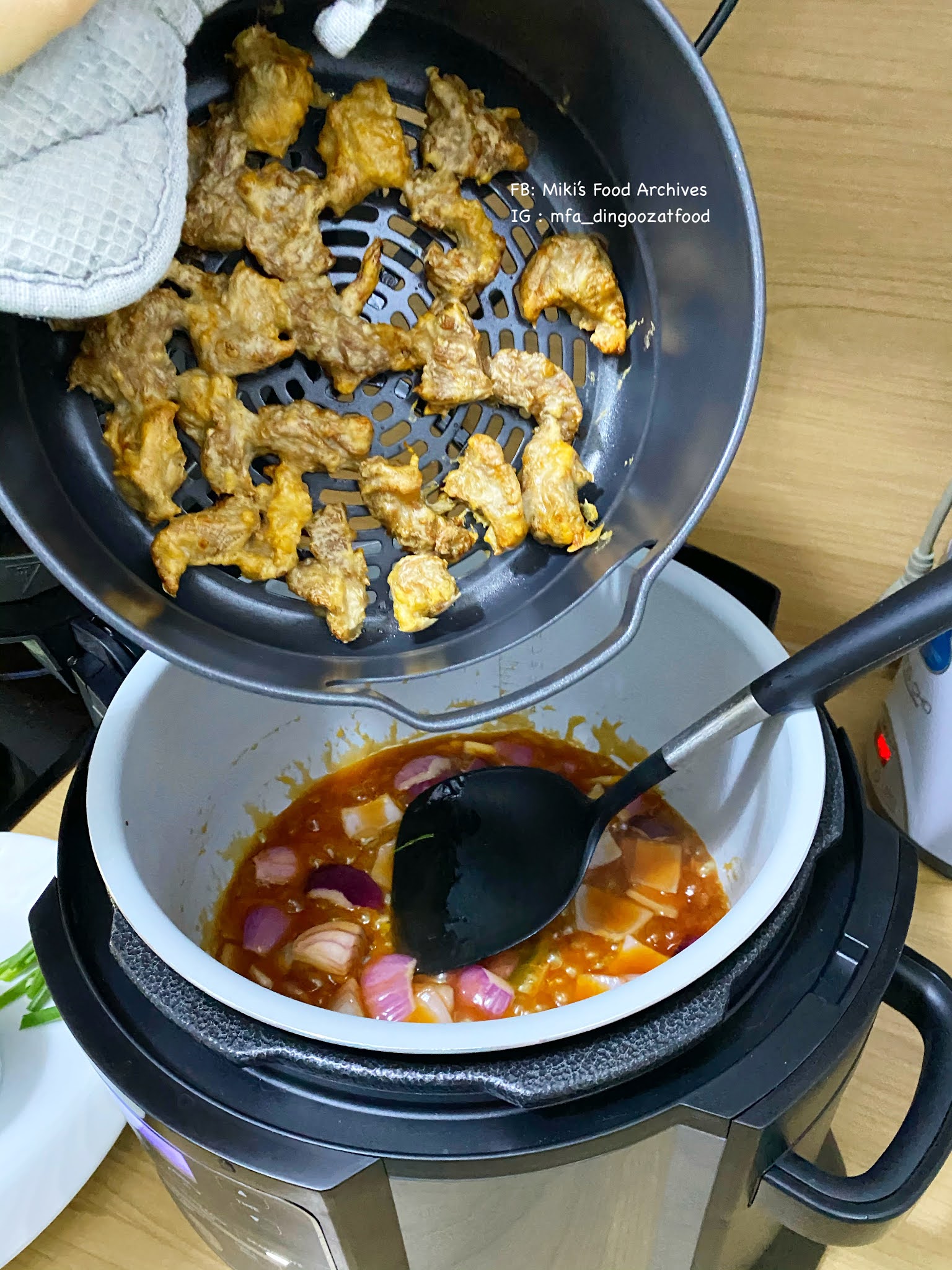 Miki's Food Archives : Lychee Sweet & Sour Pork 荔枝古老肉 【免油炸 - Air Fryer ...