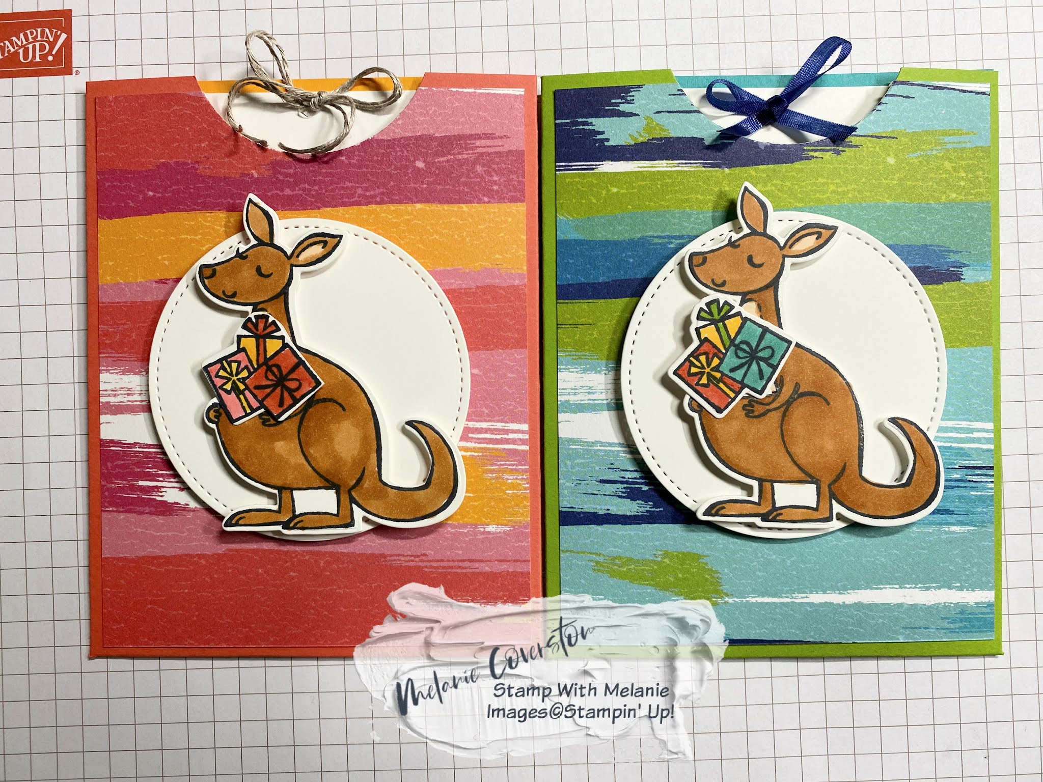 Stamp With Melanie: Kangaroo & Company Pocket Card