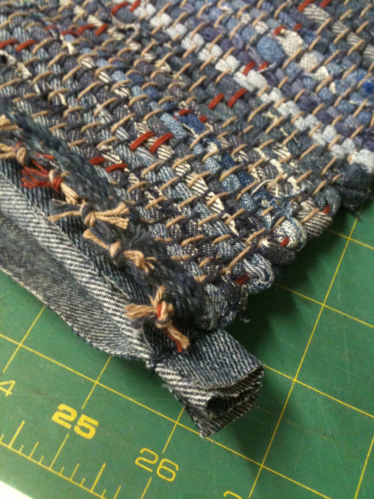 Denim Rag Rug Crochet at Erin Graham blog