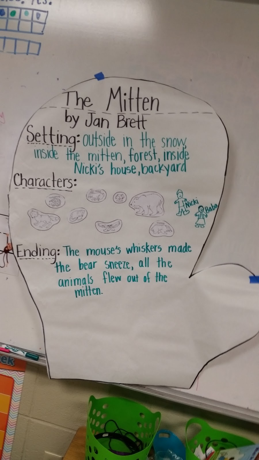 Journey Through Elementary: The Mitten (plus a FREEBIE)