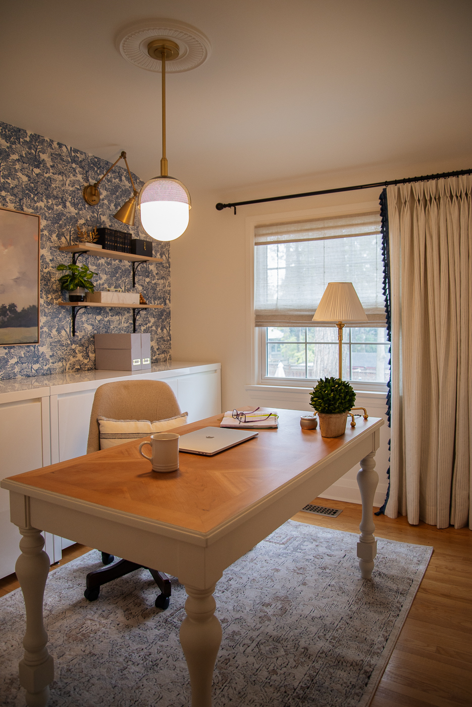 A Classic Home Office - Rambling Renovators