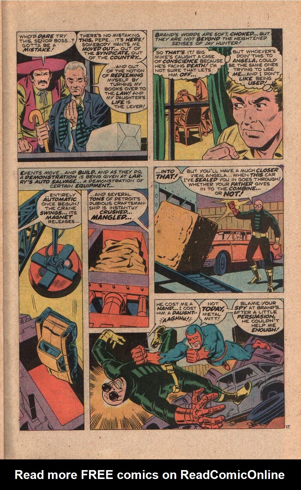 Deathgrip! (DESTRUCTOR #2) Steve Ditko & Wallace Wood (DESTRUCTOR ...