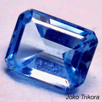 Batu Natural Blue Topaz - JK208 | Joko Permata | Batu Mulia Natural ...