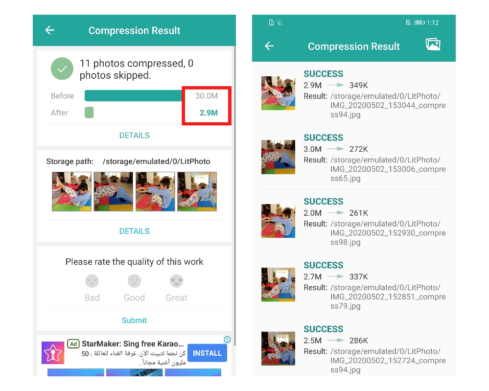 Lit Photo: Aplikasi Photo Compress dan Resize