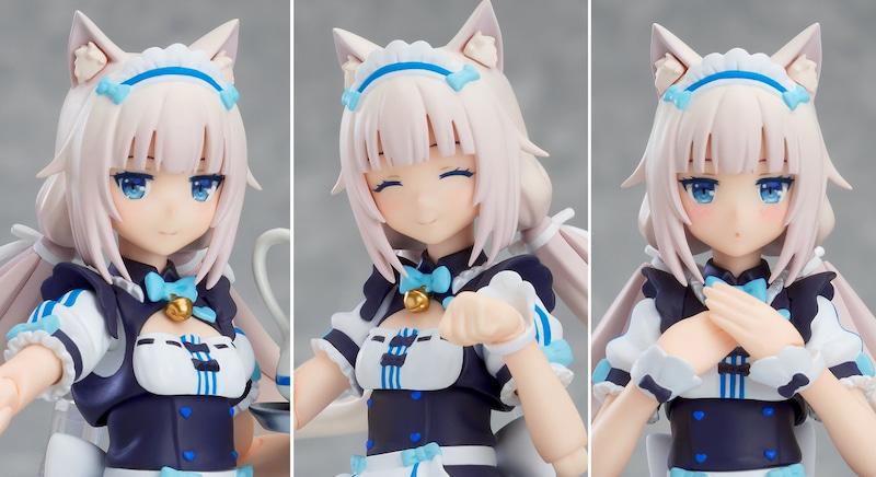 Preview de las figma de Chocola y Vanilla de Nekopara por Max Factory