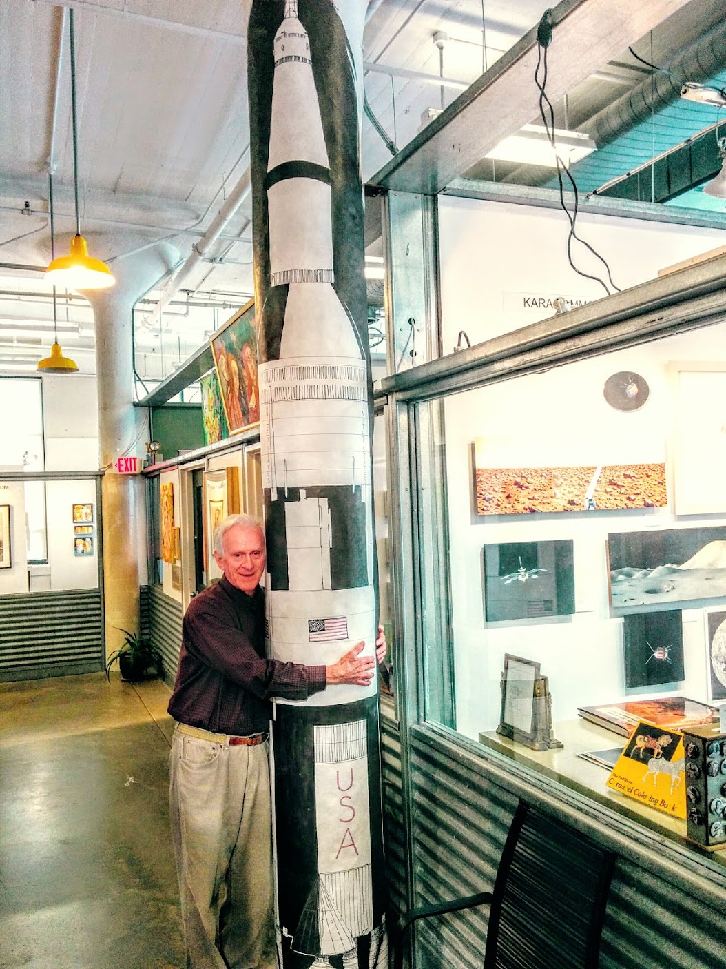 The "Other" James Dean's Studio on the Internet: NASA Art Program