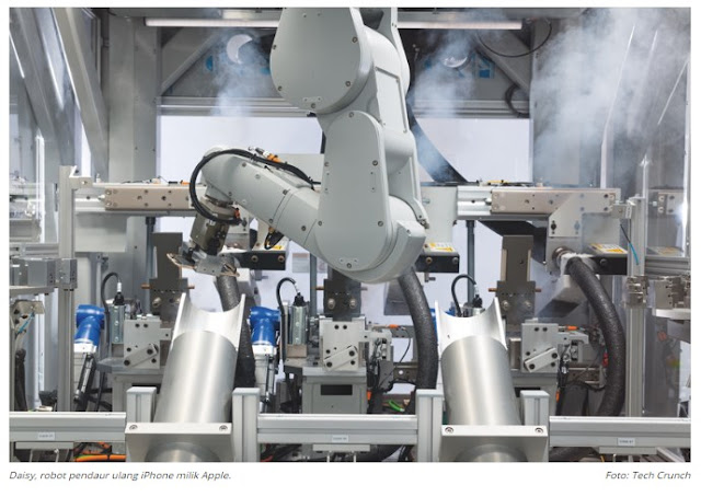 Daisy, Robot Baru Pendaur Ulang Iphone - KevinYus