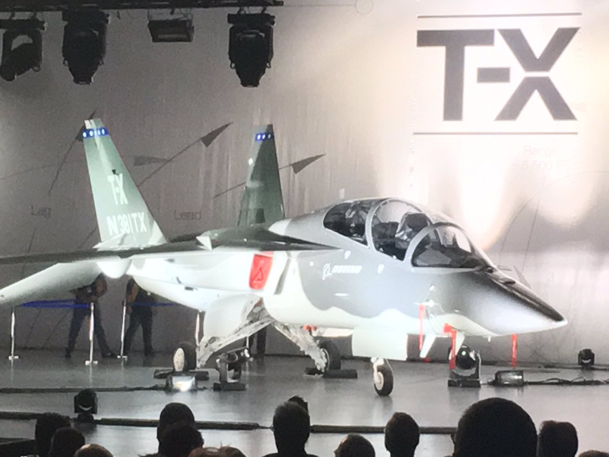 Asian Defence News: New USAF Trainer Boeing TX revealed (Boeing-Saab)