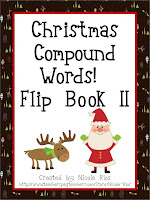 Classroom Freebies Too: Christmas Compound Word Flip Book II