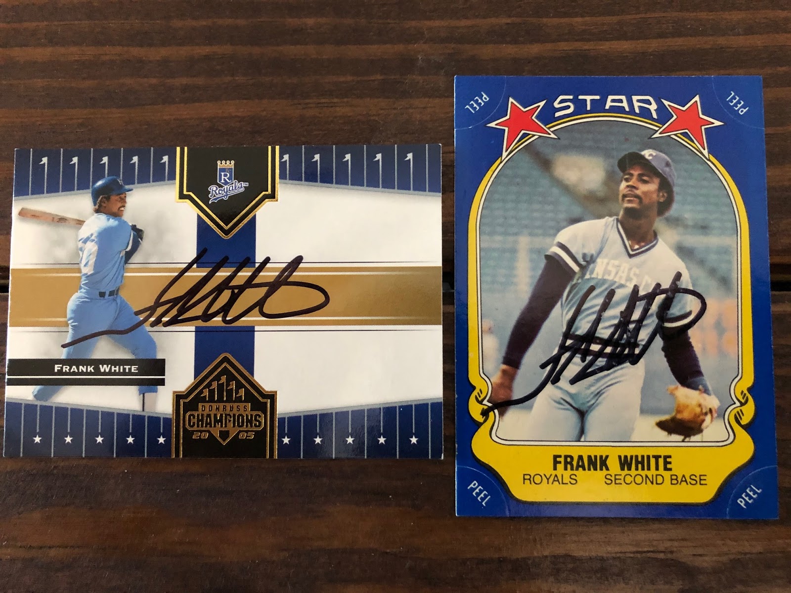 Collecting Cards (Again): Frank White TTM Success