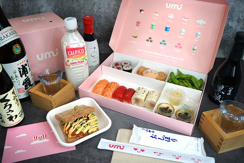 Umi sushi bento box - Downtown L.A. - Vegas and Food