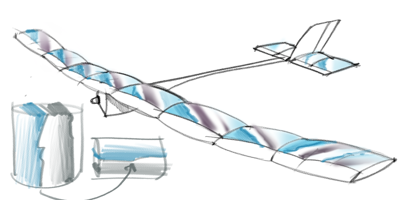 ID render: How to add some chrome reflections to a curving surface