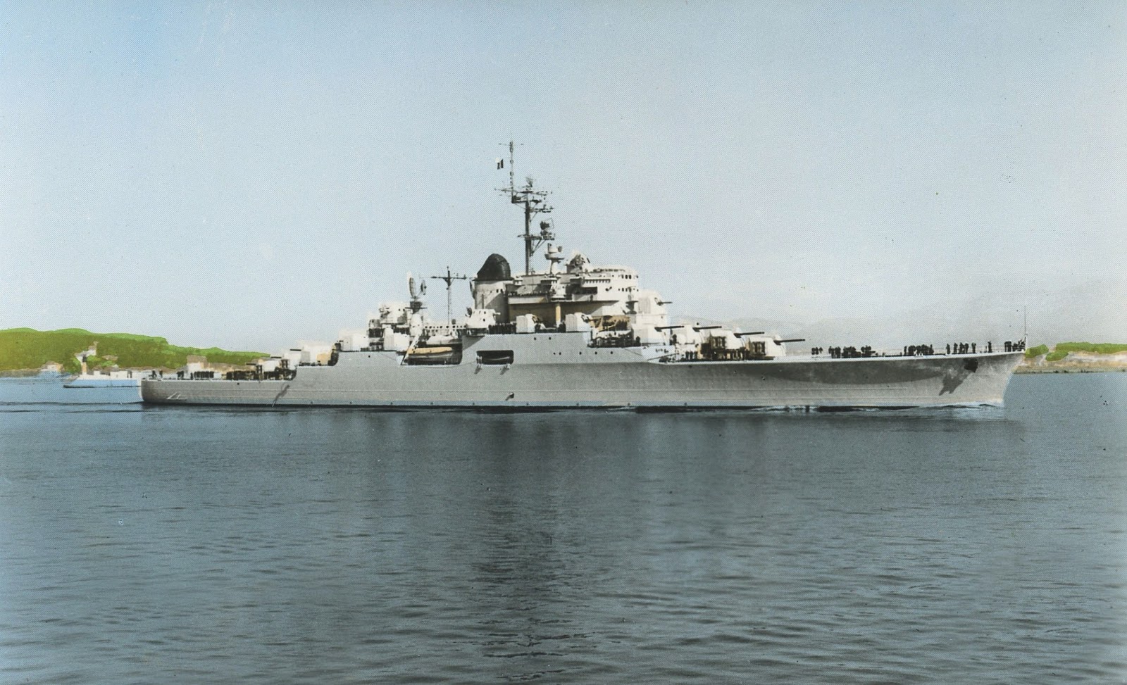 Naval Analyses: WARSHIPS OF THE PAST: Colbert and De Grasse anti ...