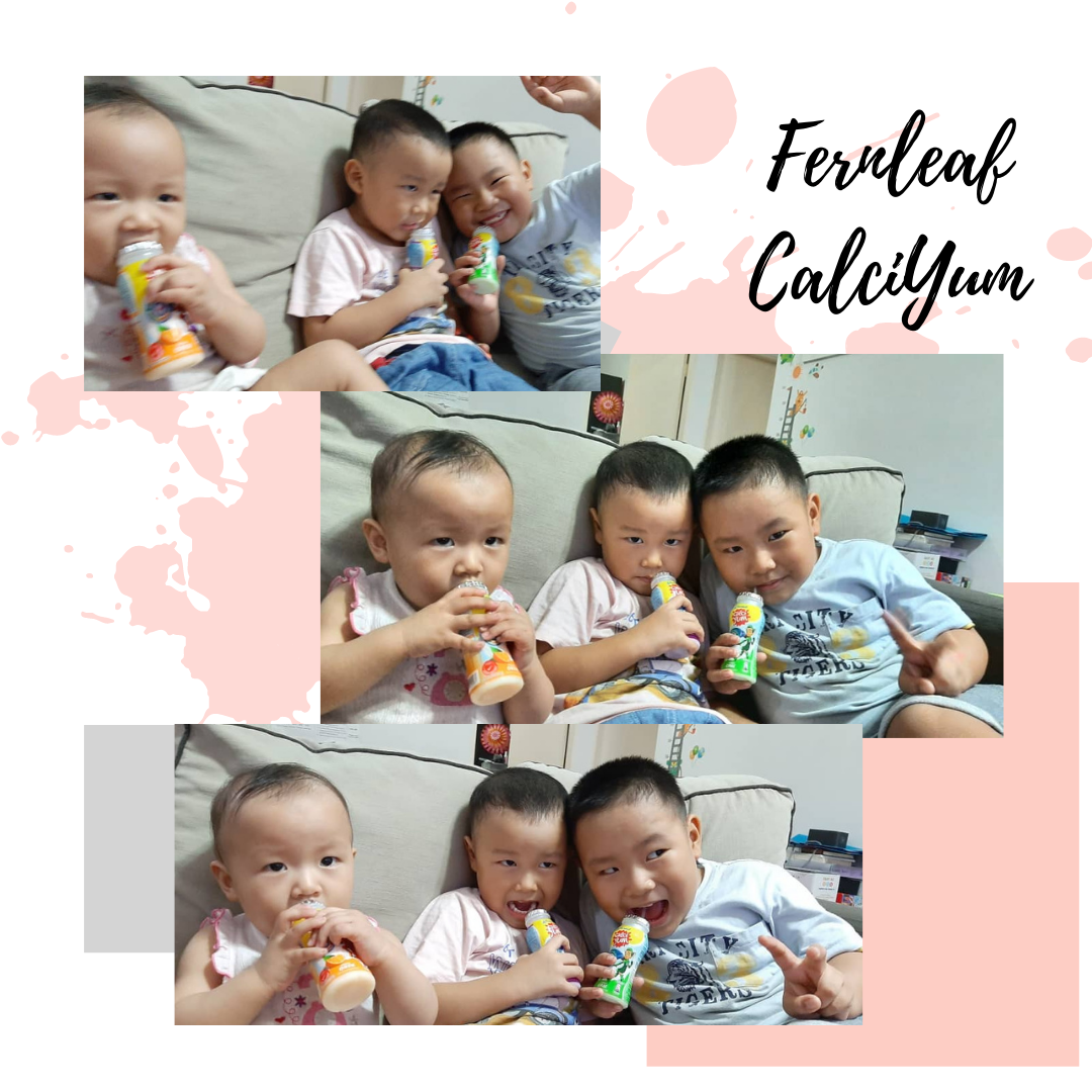 Fernleaf CalciYum Kids Cultured Milk Drink & Yogurt - Sebrinah Yeo