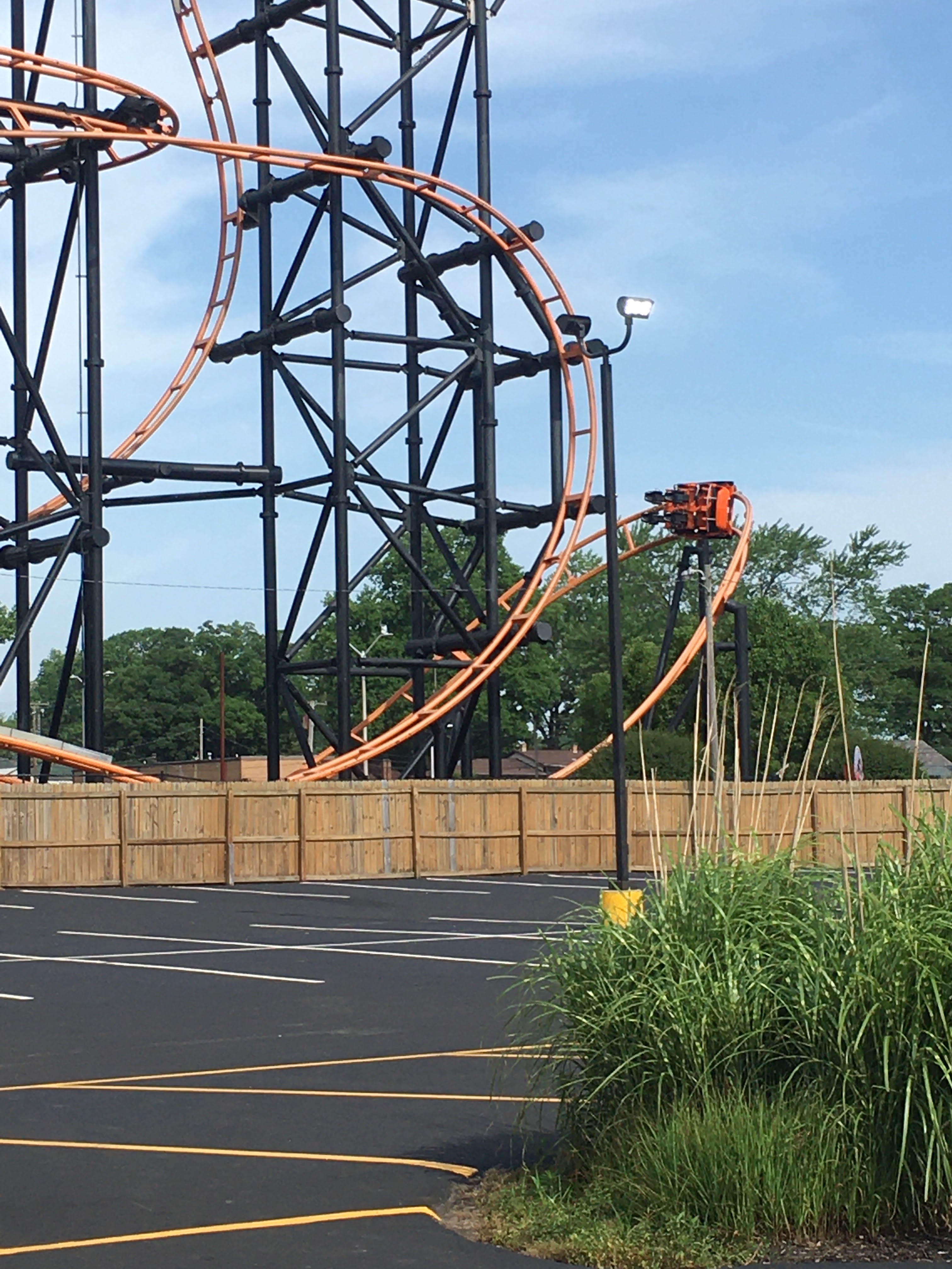 PMV Rides: Ride Review 2: Steel Hawg at Indiana Beach