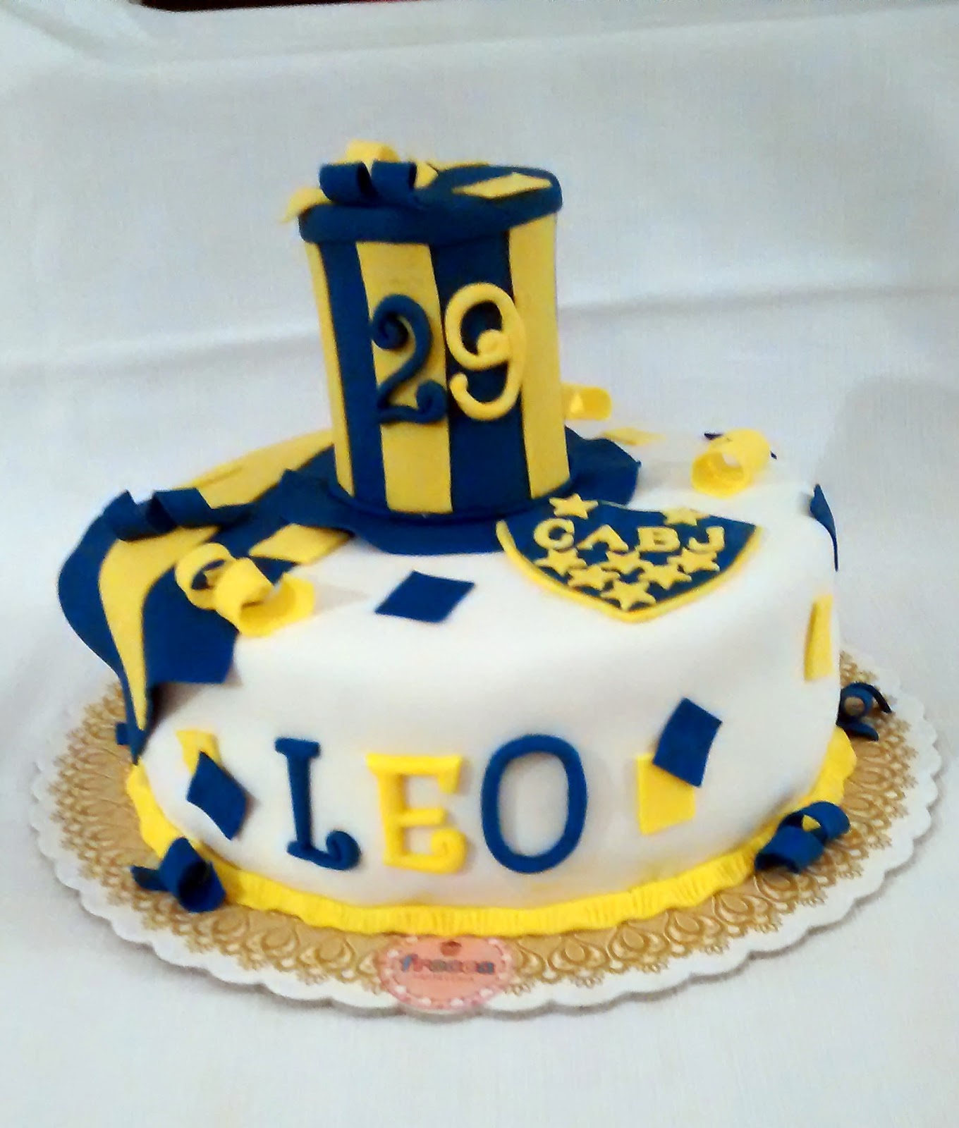 Frocca Pasteleria: Torta Boca Junior!