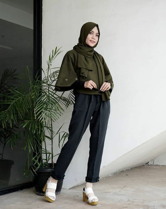 √ 39 Model Hijab Kekinian yang Paling Kece dan Gaul ala Anak Muda ...