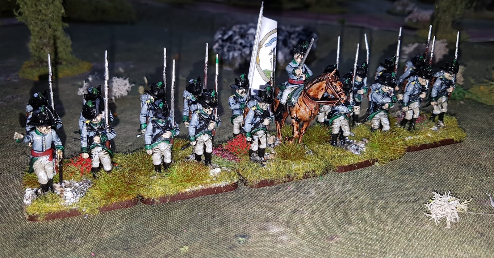 Carryings On Up The Dale : Hanoverian 14th Light Infantry Regt, French ...