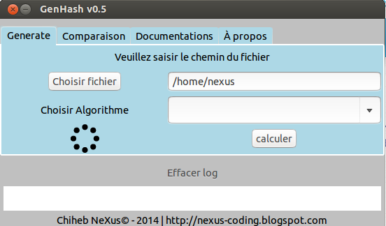GenHash : Générer des hashs de vos fichiers | Nexus Coding