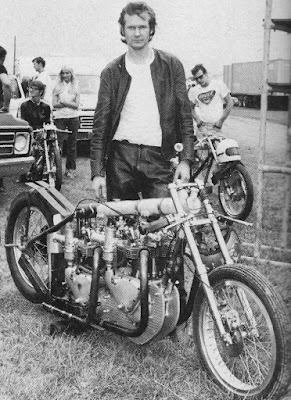POPPA WHEELIE: Larry Welch and the Sonny Routt Twin Engined Triumph