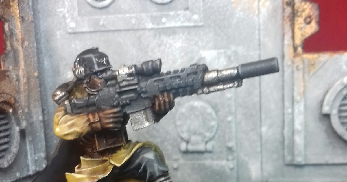 Tabletop Apocalypse: Steel Legion Sniper Squad