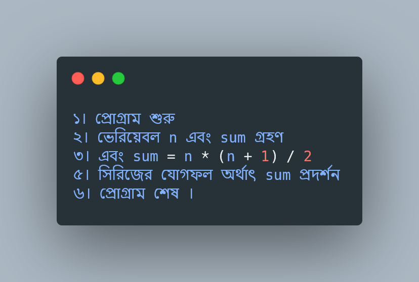 অ্যালগরিদমalgorithm লিখার নিয়ম ~ বাবুর ঝুলি