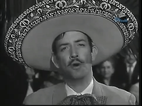 old cinema: Jorge Negrete.
