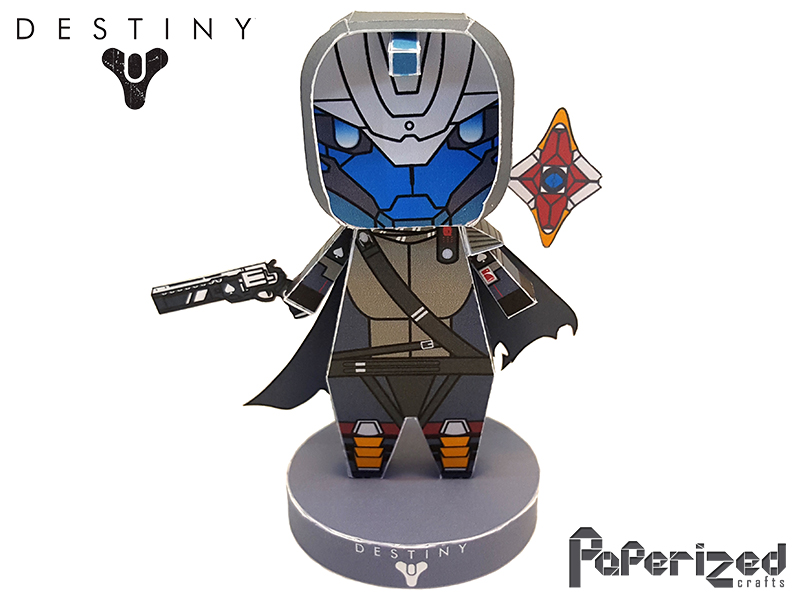 Destiny: Cayde-6 Papercraft | Paperized Crafts