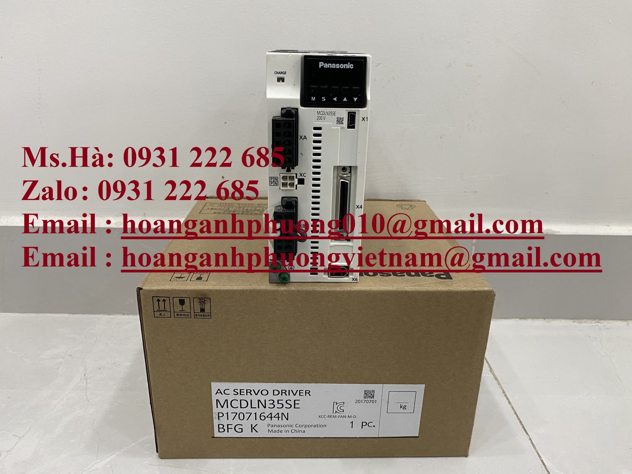 Mcdln35Se Servo Driver Panasonic Minas A6 Family