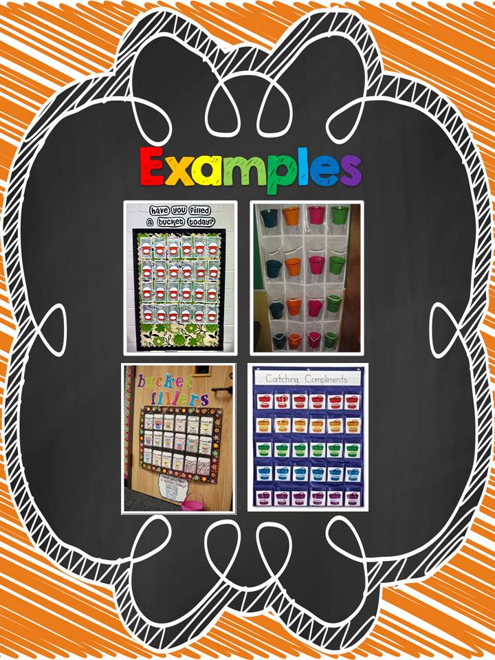 Bucket Fillers {Pocket Labels, Banner, and Notes)! Freebie Links ...