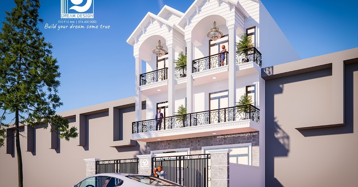 Project: Flat House Classic (ផ្ទះល្វែង) 4.2x16m - Onedreamdesigns