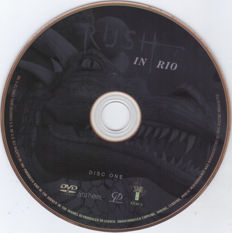 On The Road Again: Rush "Rush In Rio (DVD)"