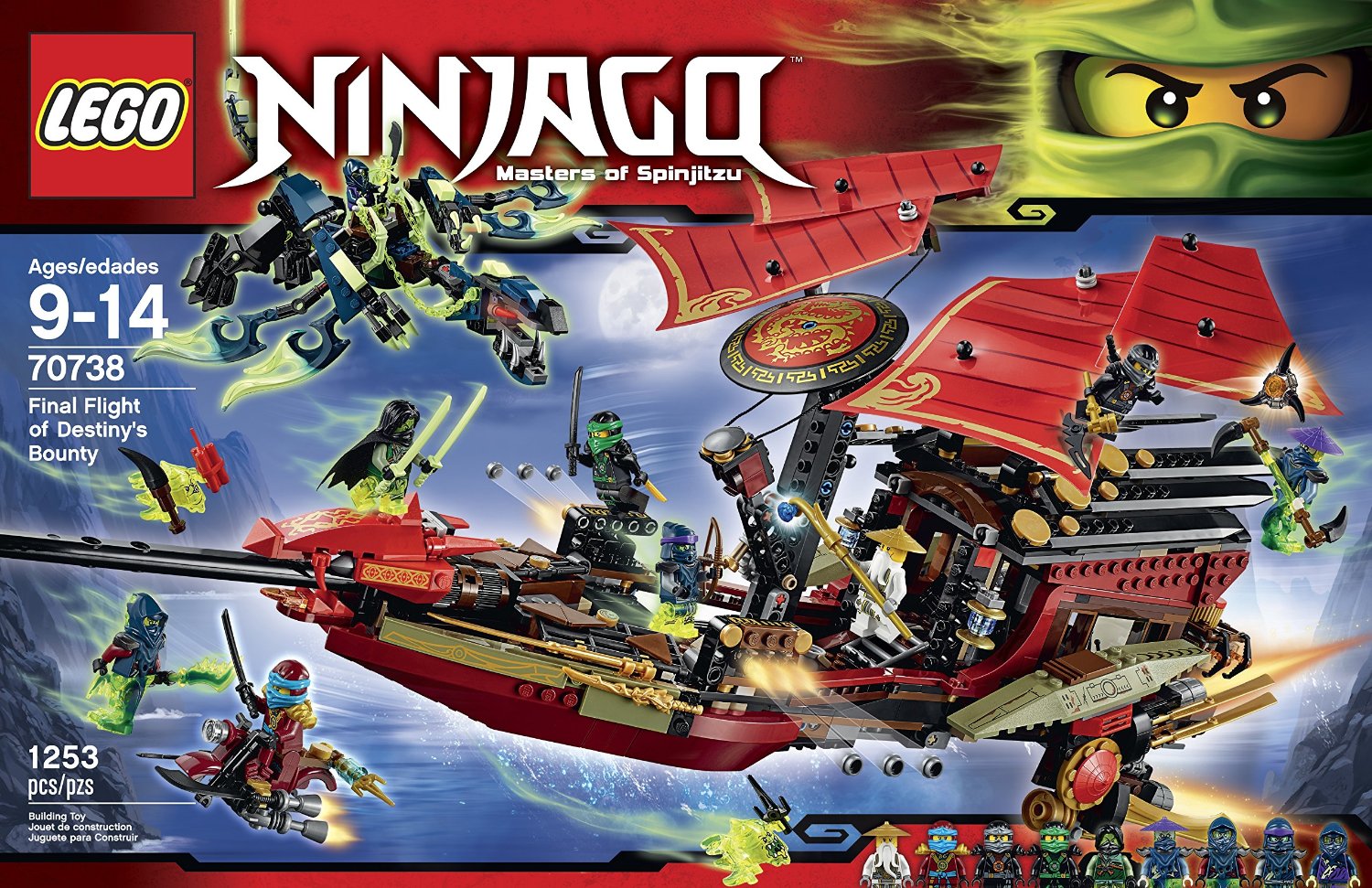 .: Monkeys Can Game :.: LEPIN NINJAG 06020 Final Flight of Destiny's ...