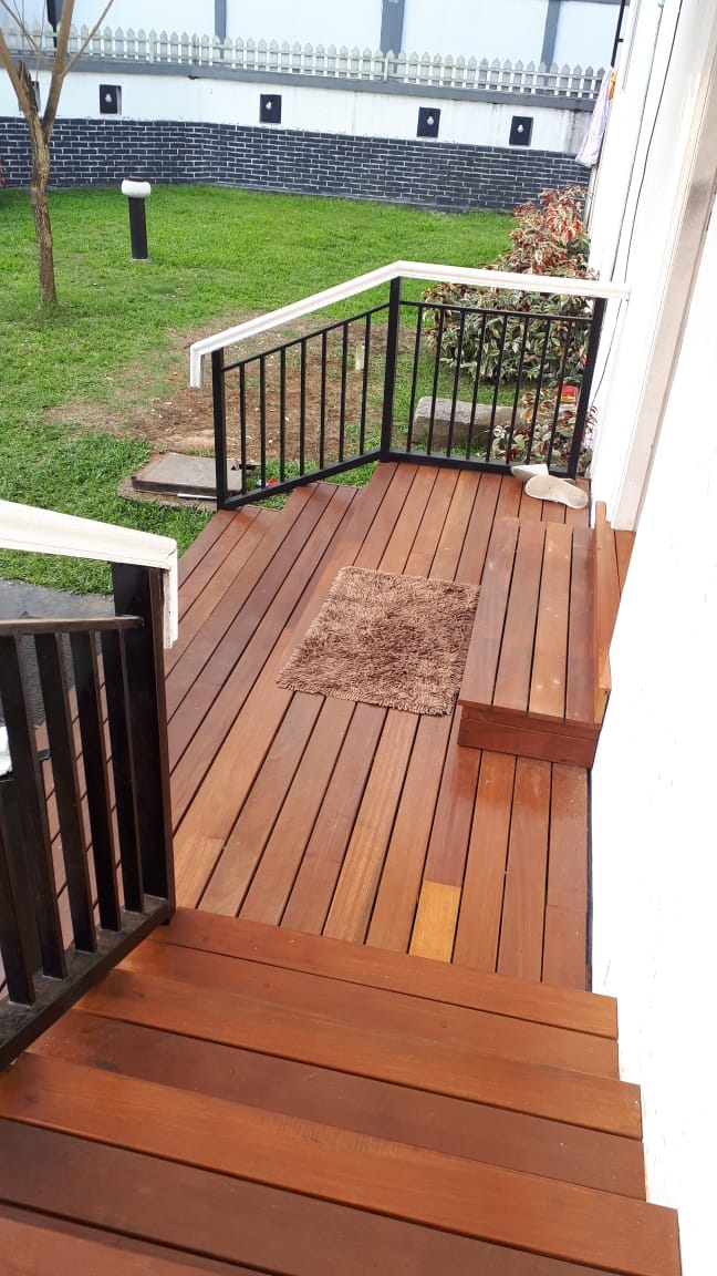 jual lantai kayu: lantai parket kayu solid awet