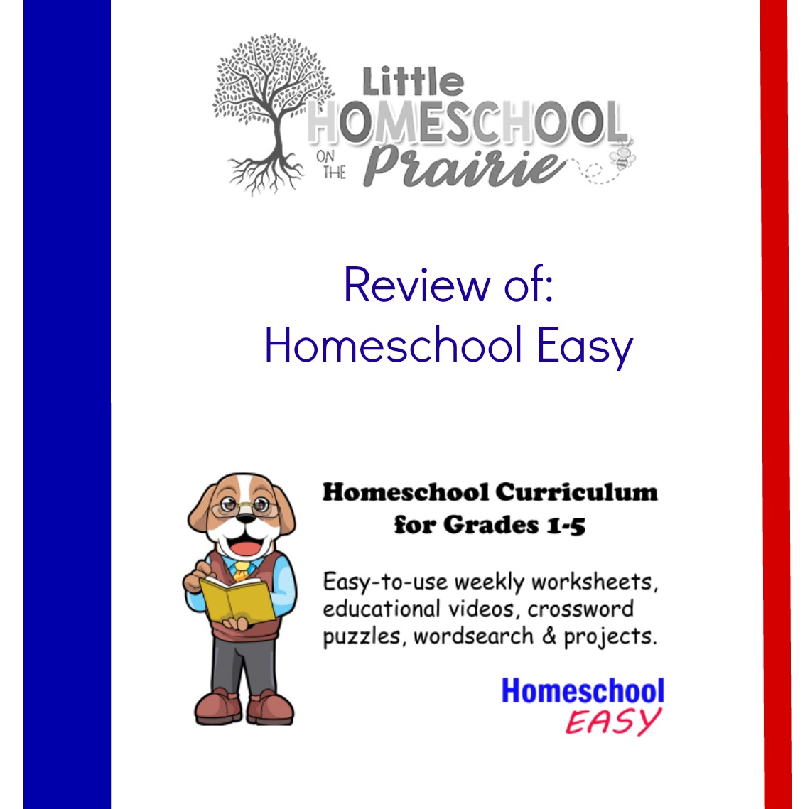 Little Homeschool on the Prairie: Homeschool Easy Review
