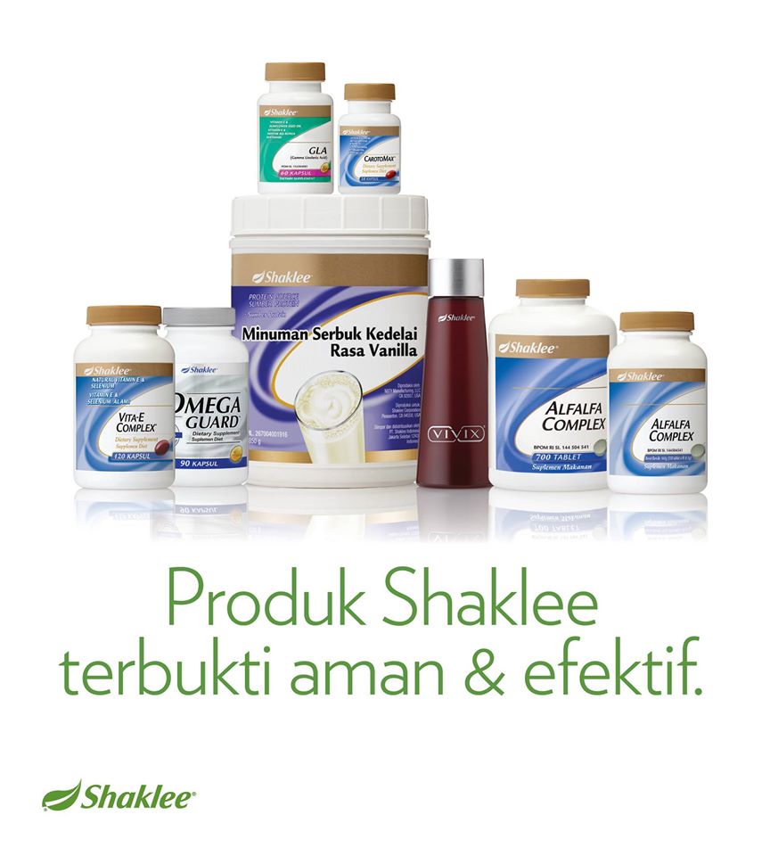 Harga Produk Shaklee Indonesia | Selalu alami | selalu bekerja | selalu ...