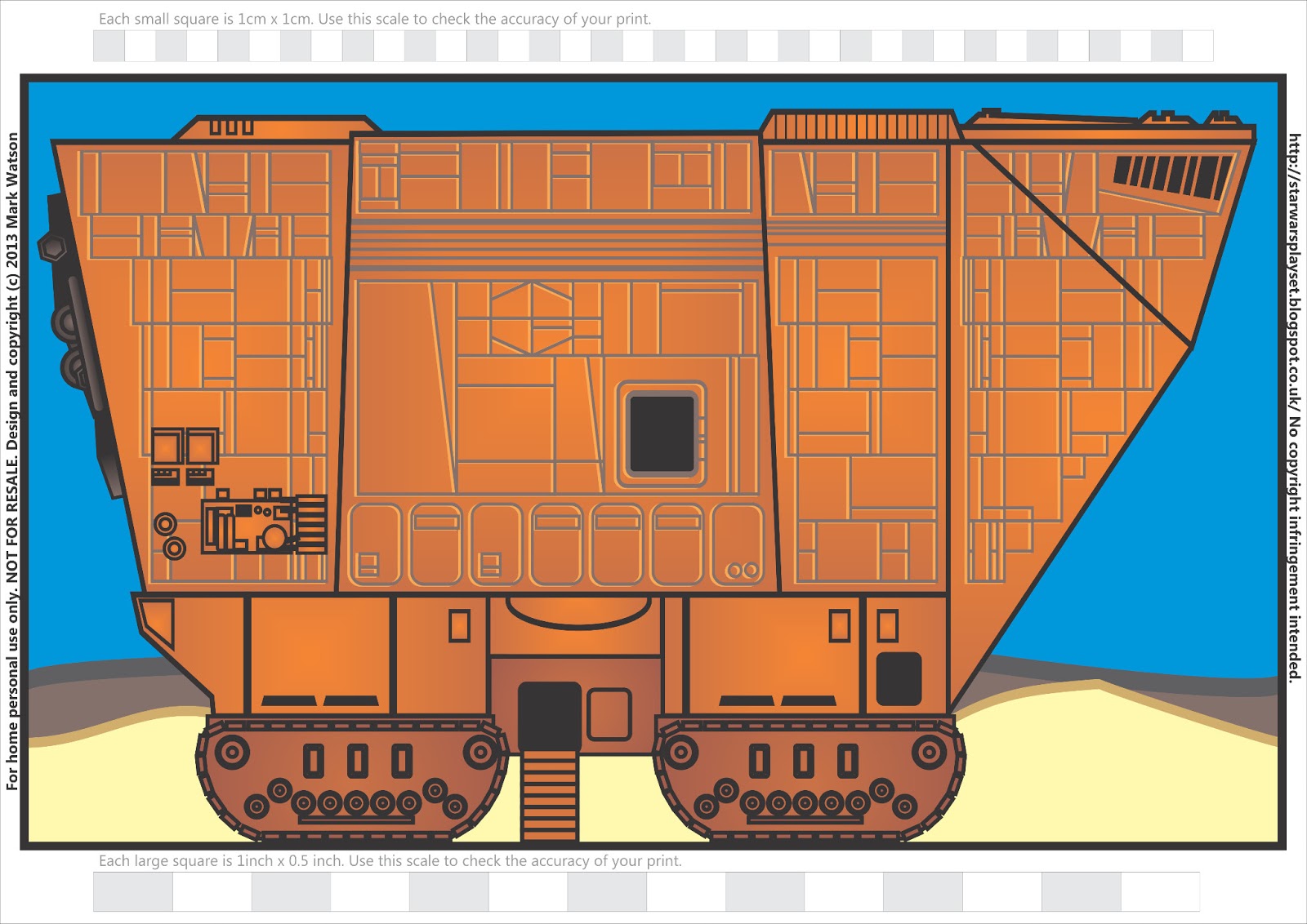 Star Wars Playsets: Jawa Sandcrawler Playset - ARTWORK
