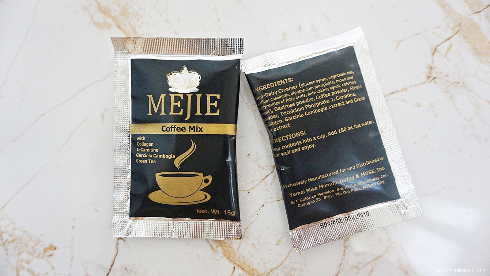 Mejie Coffee Plus Collagen Review - Clea Banal
