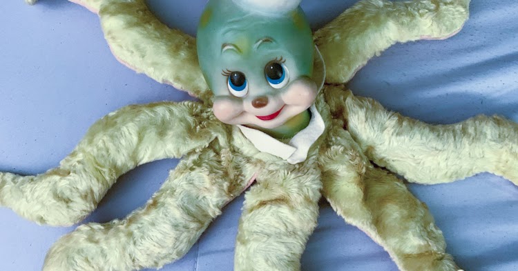 ggsdolls: VTG Rushton Octopus Plush!