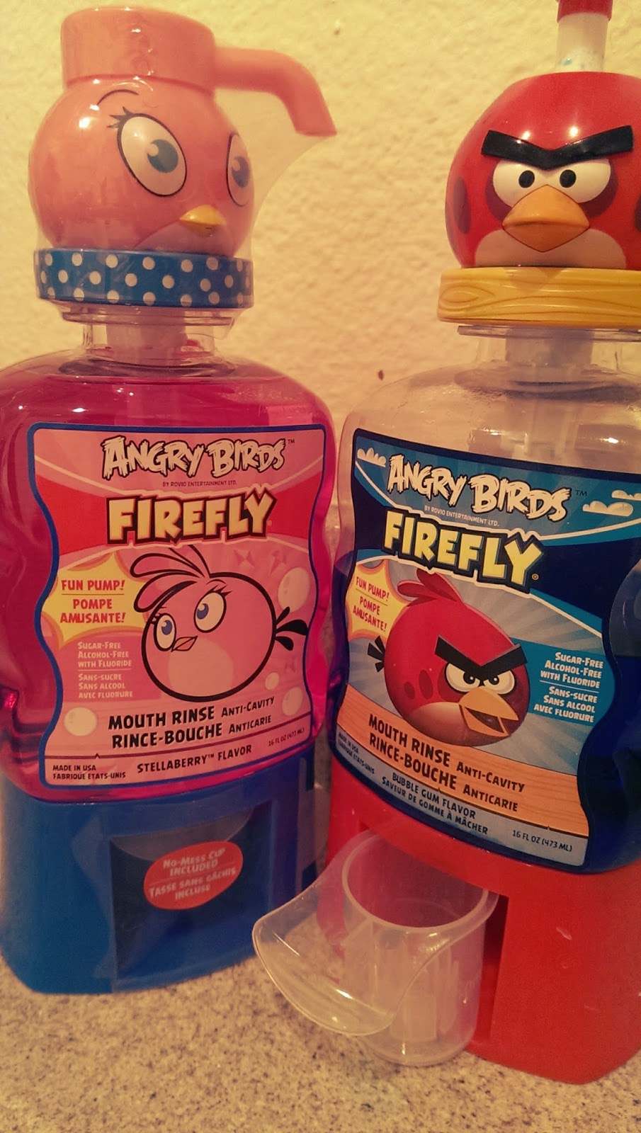 New Firefly Angry Birds Anti-Cavity Mouth Rinse Review – Best ...