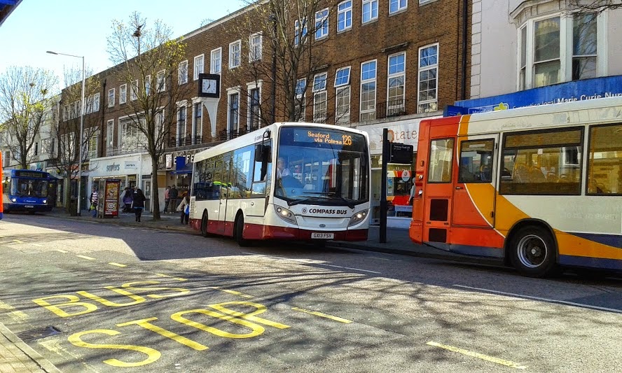 Lous bus pictures: A Tribute to Compass Buses 62 and 13 plate Enviro200s