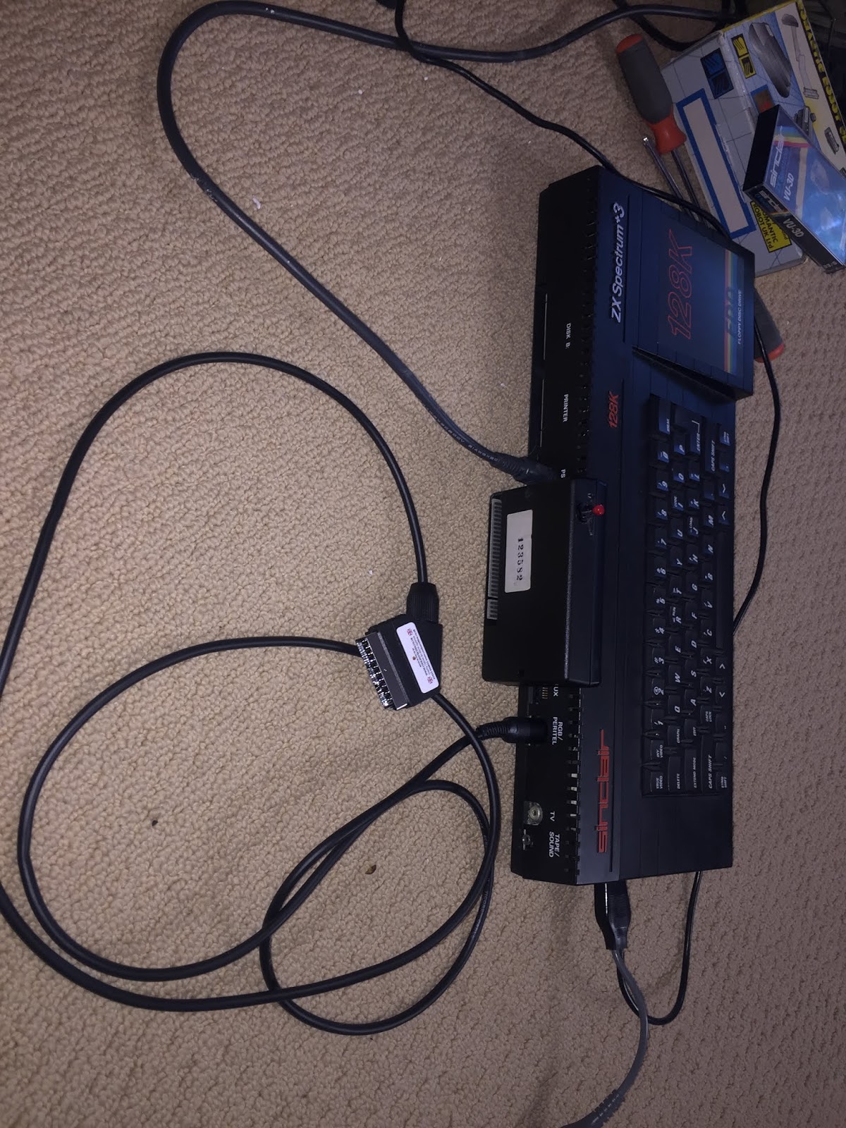 Powering up a British ZX Spectrum after 30 years in America - The PAL ...