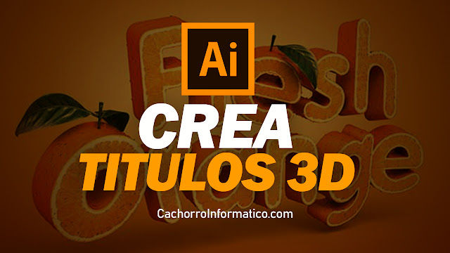 Aprende Crear Letras 3D Con Adobe Illustrator