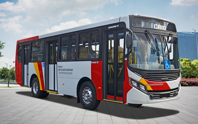 Caio entrega primeiro ônibus zero km da Coopertranscabo de Pernambuco