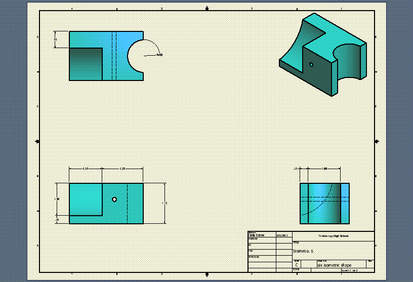 C.Solano's Engineering Design: Isometric Shapes